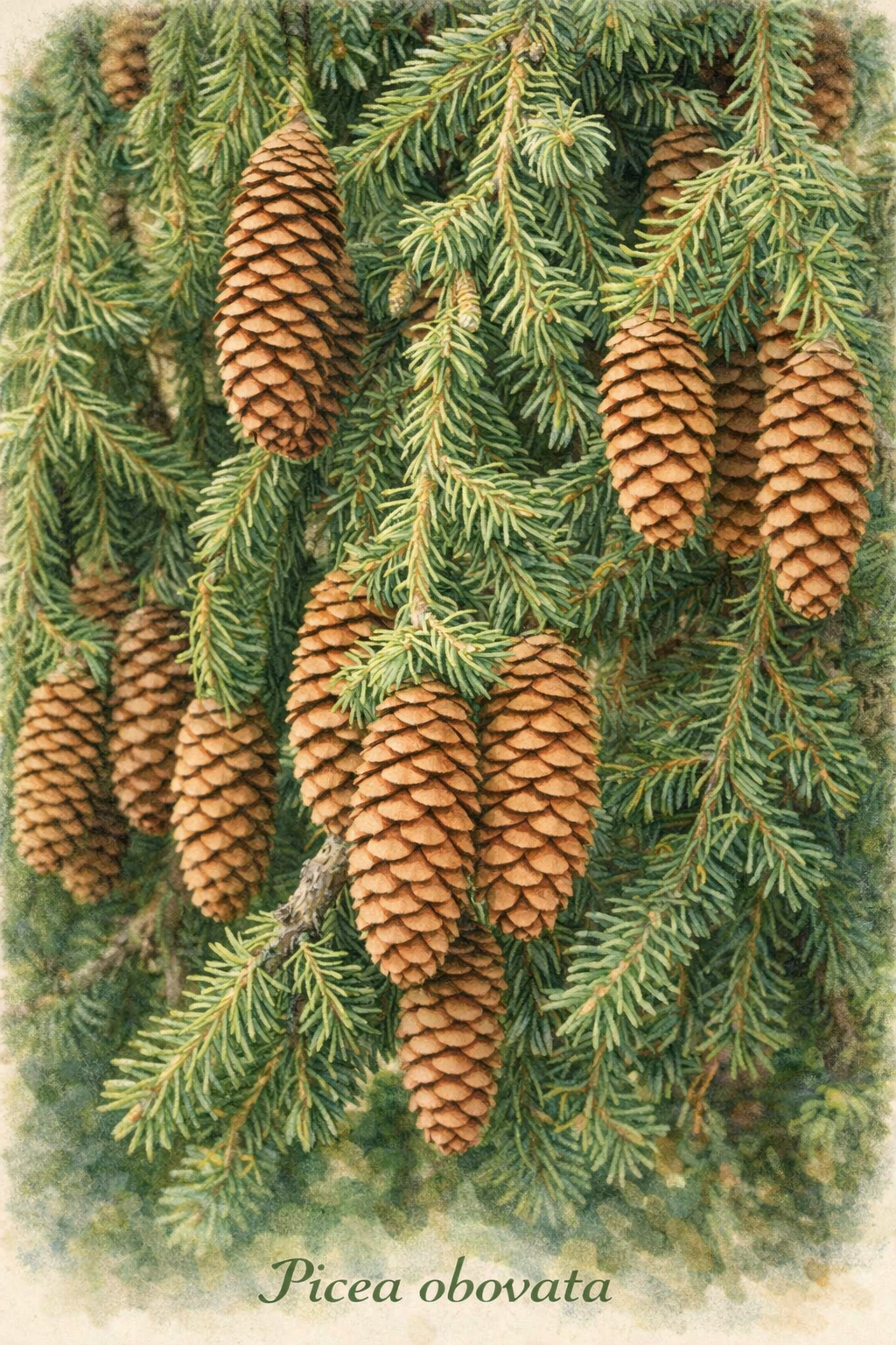 AWE - Picea obovata - szibériai lucfenyő